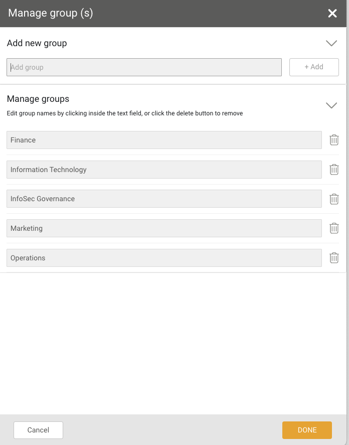How do I create Groups? and how should I group people?